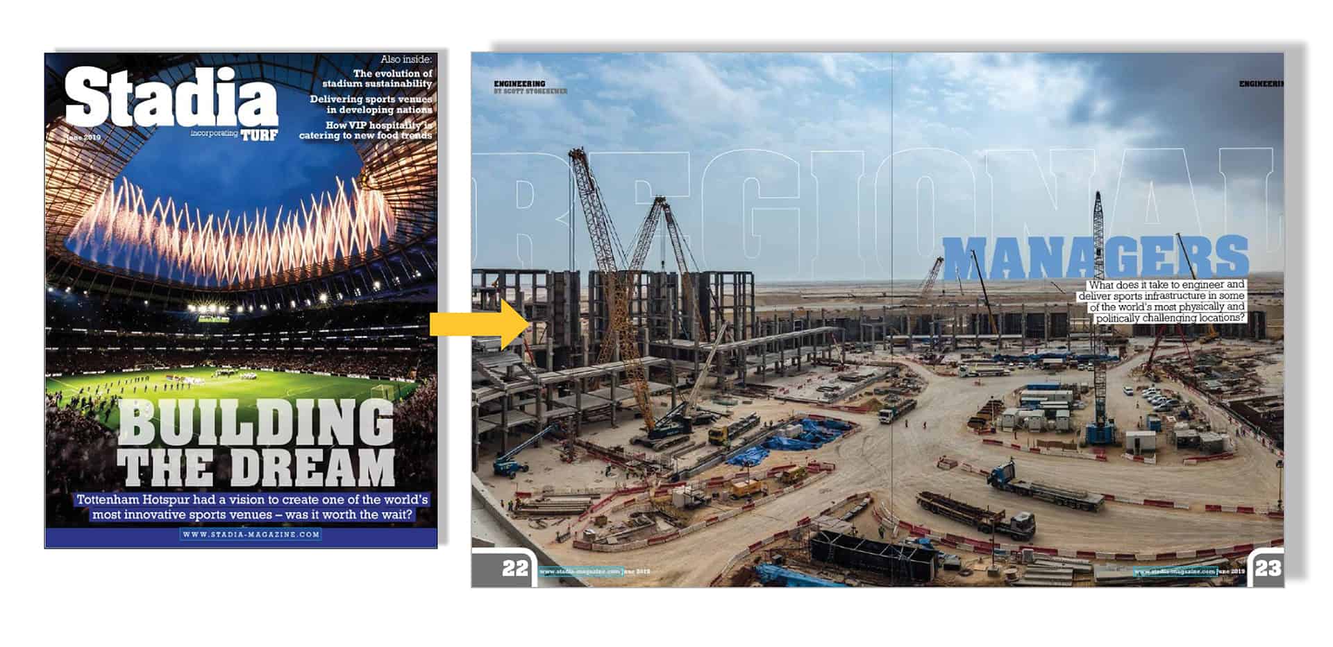 ME Engineers in the latest issue of Stadia Magazine | ME Engineers