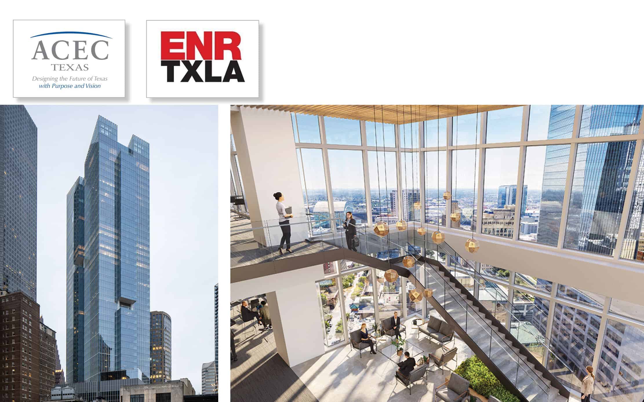 Texas Tower Wins Industry Awards | ME Engineers
